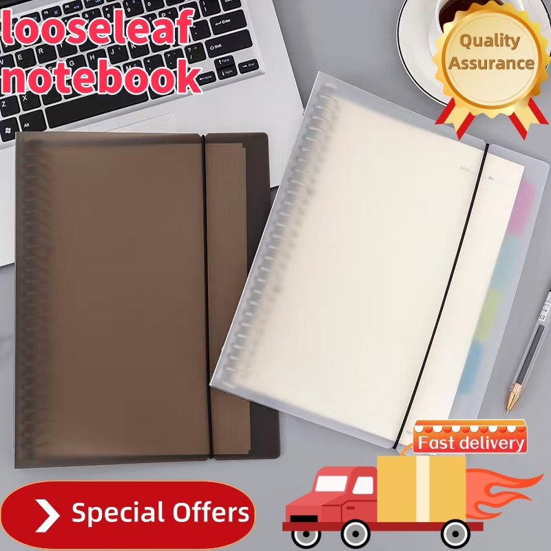 Thickening Detachable Loose Leaf Notebook A5/B5/A4 Binder Notebook ...