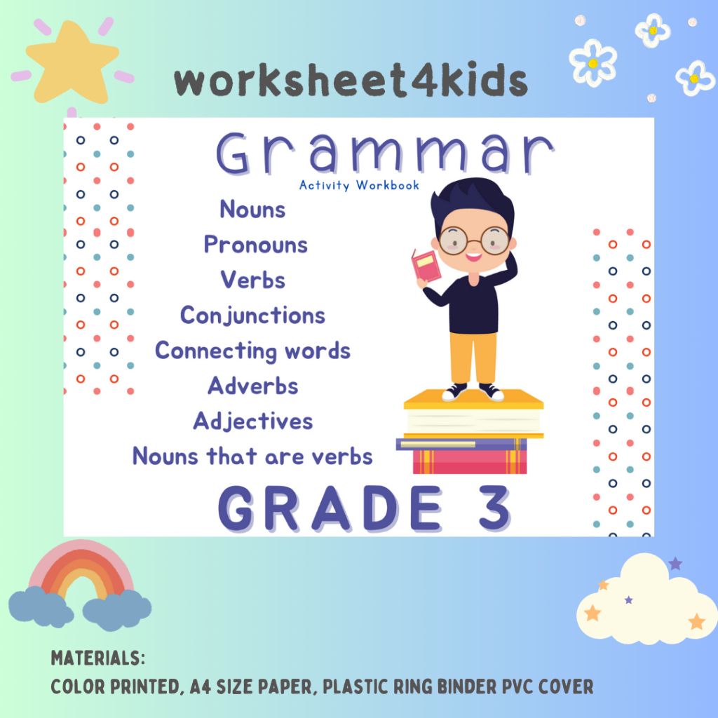 64, PAGES Grammar Workbook for Grade 3 (2 pages per sheet) | Shopee ...