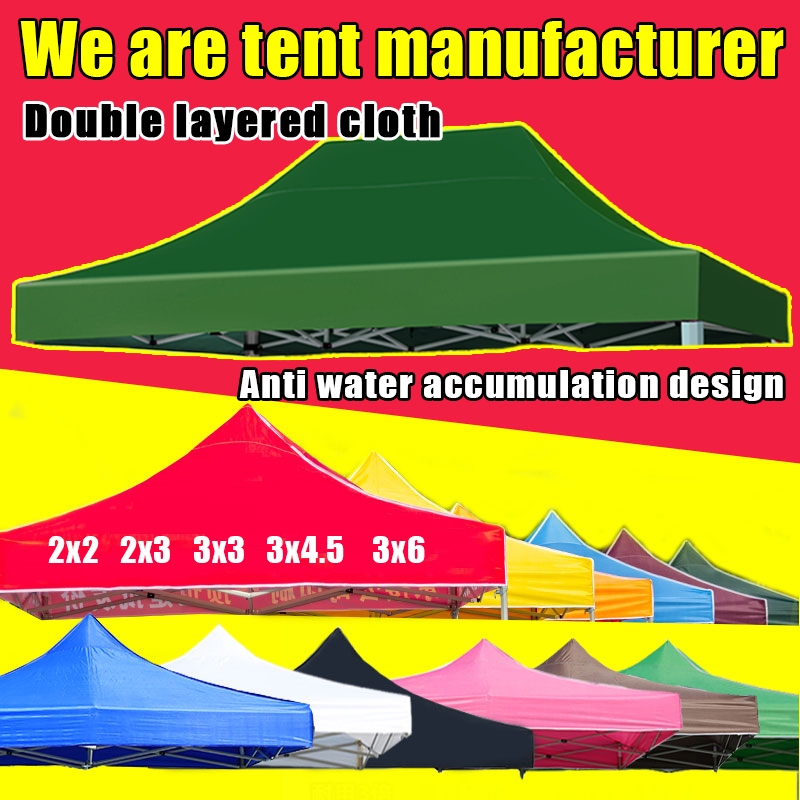 2x2 2x3 3x3 3x4.5 3x6m Tent Cover Replacement waterproof Oxford outdoor ...