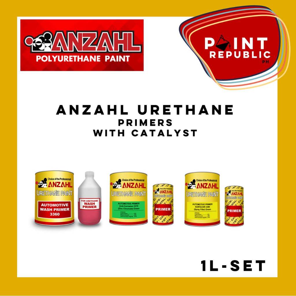 Anzahl Urethane Primer Sprayfiller/Anti-Corrosion/Wash Primer - 1L set ...
