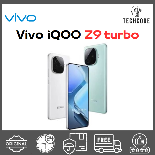 VIVO IQOO Z9 Turbo Dual SIM Android Snapdragon 8s Gen 3 IP64 6000mAh 80W One year warranty CN ...