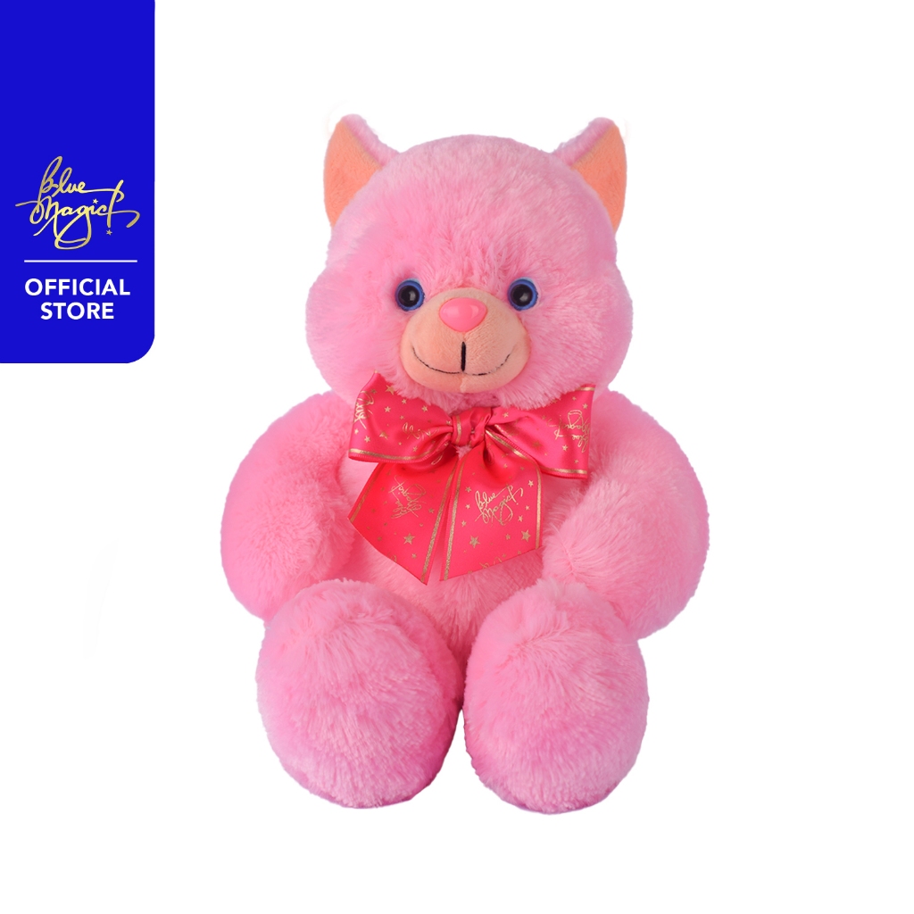 Blue Magic Miss Anicka Pink Cat Stuffed Toy | Shopee Philippines