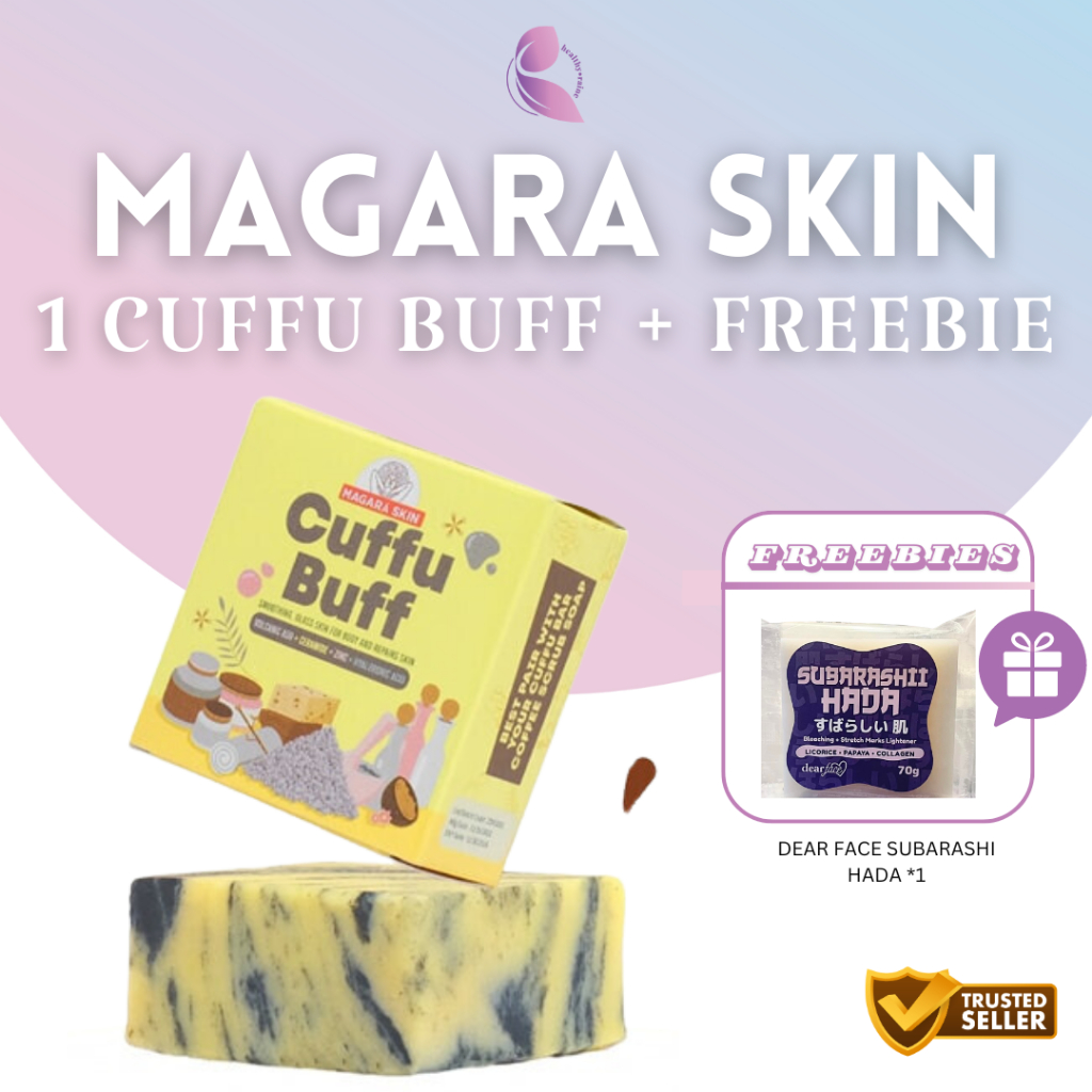 MAGARA SKIN Cuffu Buff Coffee Scrub Partner Soap | Shopee Philippines