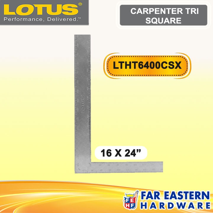 LOTUS Carpenter Tri Square CS2416L/LTHT6400CSX | Shopee Philippines