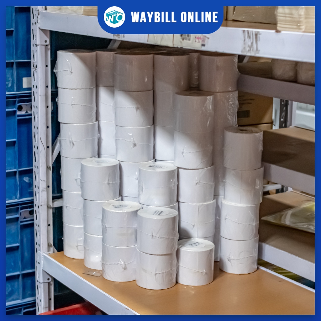 Waybill Sticker ROLL A6 Size TRIPLE PROOF 100x150mm Thermal Label Print ...