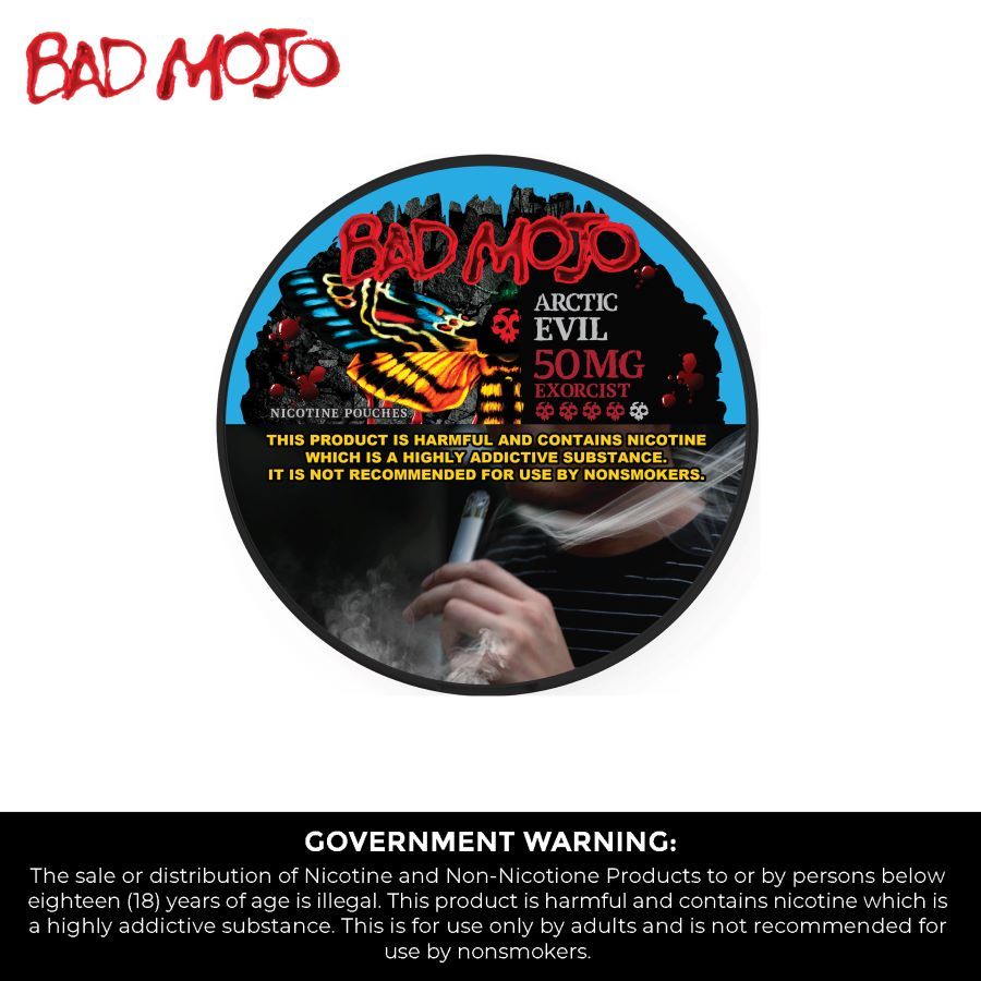 Bad Mojo Arctic Evil Mint Slim All White Pouches | Shopee Philippines