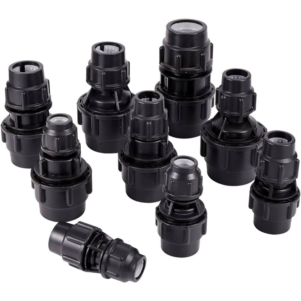 PE Pipe Reducer Fitting System Connection Hose Connector | Shopee ...