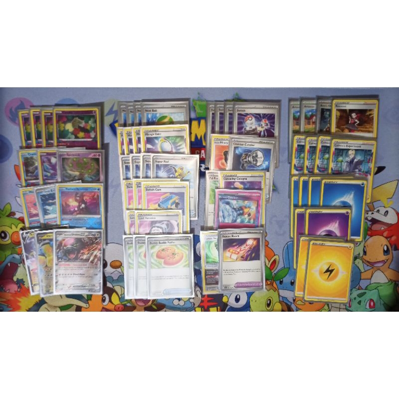 Pokemon TCG - LOST ZONE BOX DECK (FREE Pokemon Sleeves)(FREE QAT Outer ...