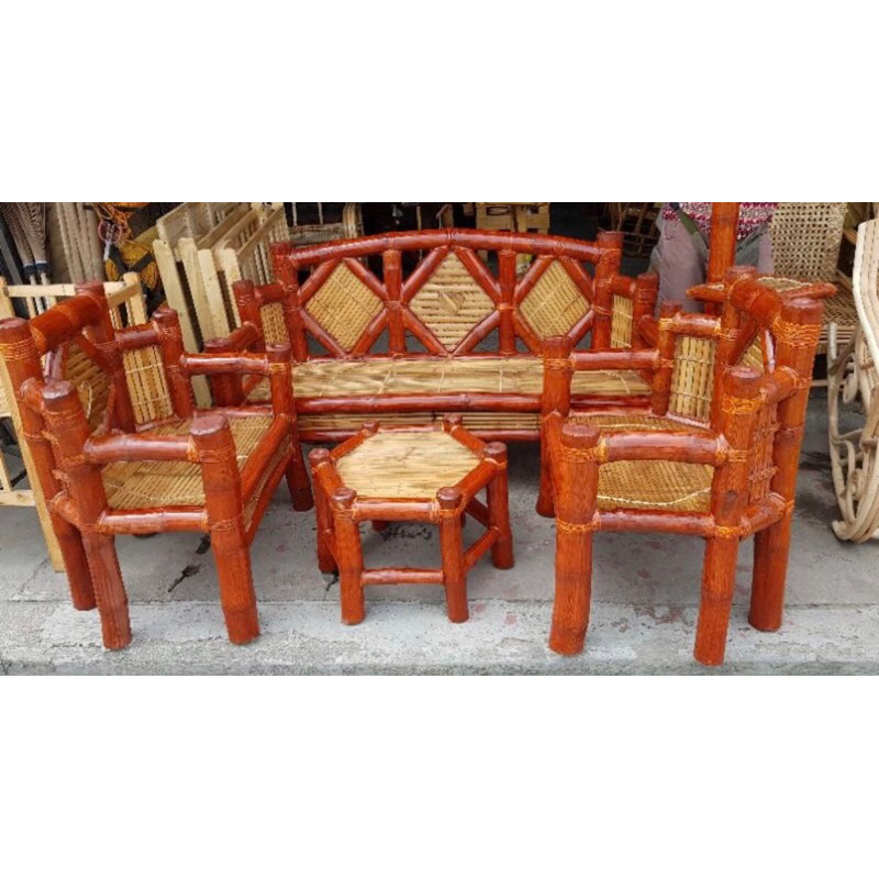 BamBoo Sala Set 6legged | Shopee Philippines