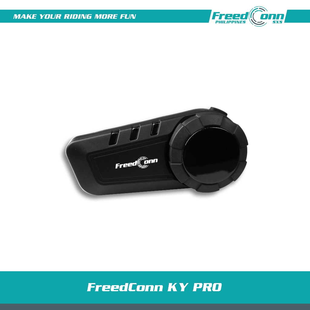 Freedconn KY-Pro Motorcycle Helmet Bluetooth Intercom | Shopee Philippines