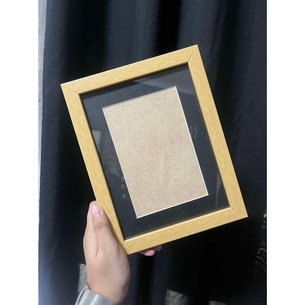 3R, 4R, 5R, 6R, 8R, A4, 8.5X11 ACETATE Picture Frame with BLACK MATTING ...
