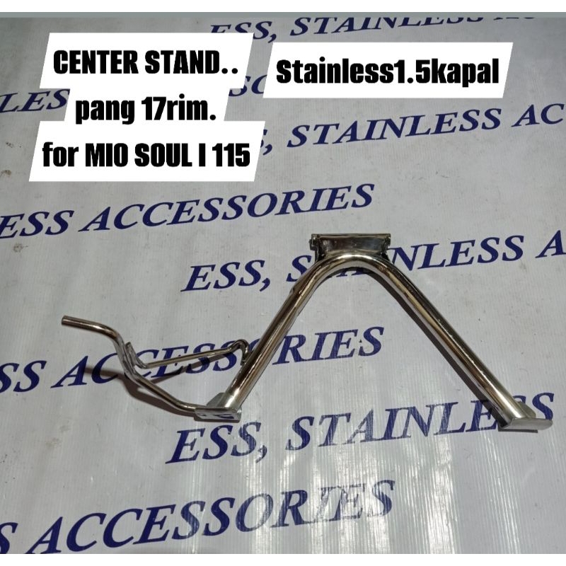 CENTER STAND STAINLESS for MIO SOUL I 115. 17s For RIMSET | Shopee ...