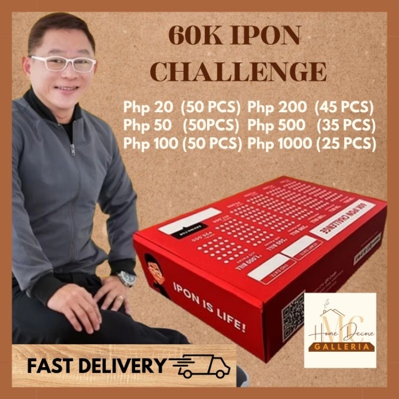 MC Galleria 60K Ipon Box Challenge By Chinkee Tan | Saving Box | Coin Bank | Tipid Challege ...