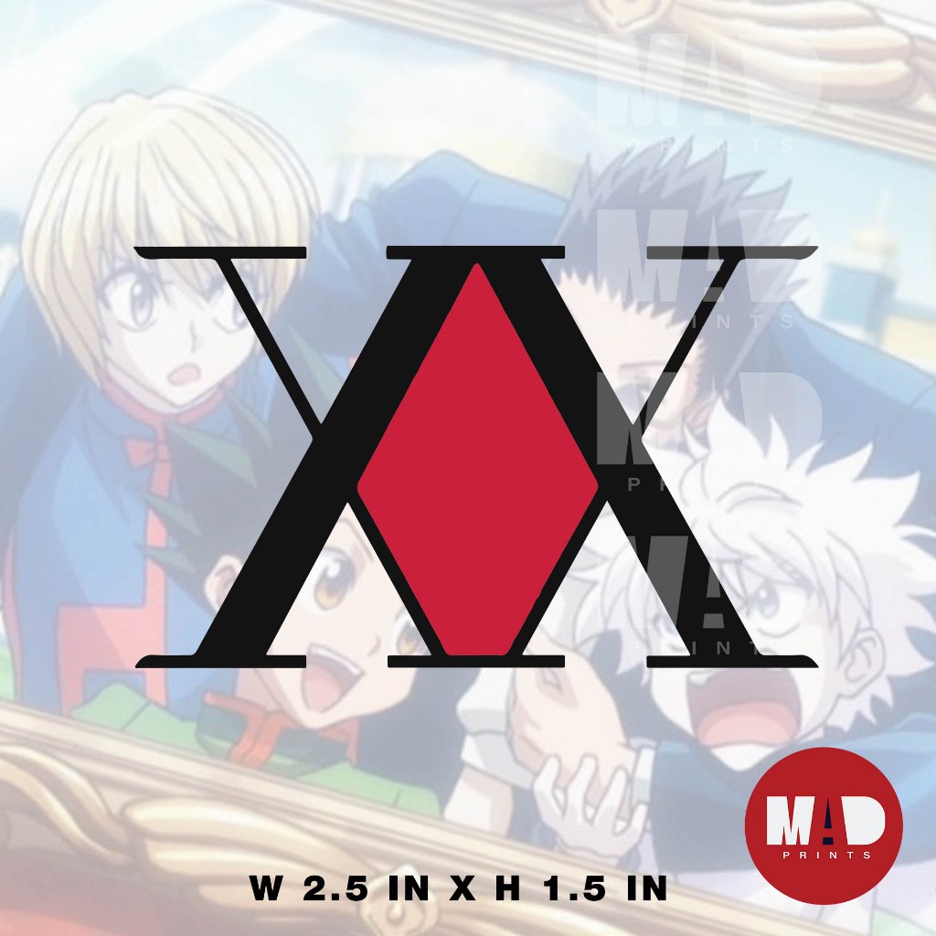Hunter x Hunter XX Icon Vinyl Decal Sticker | Shopee Philippines