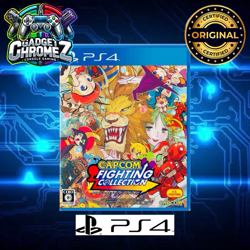 Capcom Fighting Collection | PS4 Game | BRANDNEW | Shopee Philippines