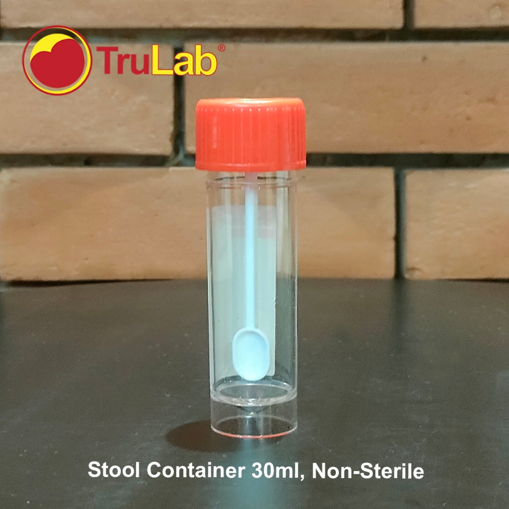 Trulab Stool Specimen Container Unsterile 30 ml, 100 pcs | Laboratory ...
