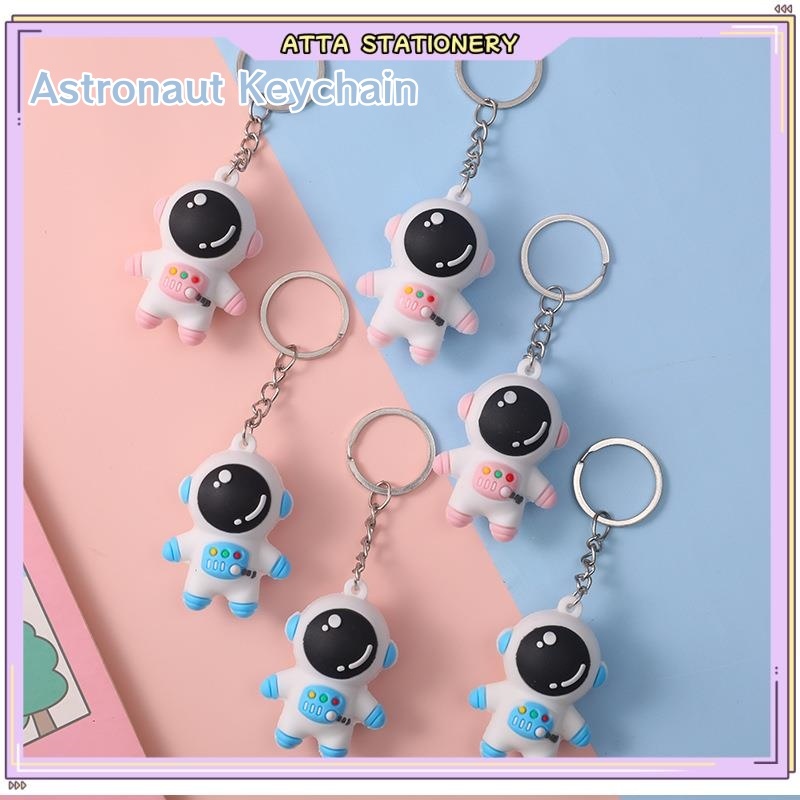 Cartoon Creative Astronaut Keychain Spaceman Decro School Stationery ...