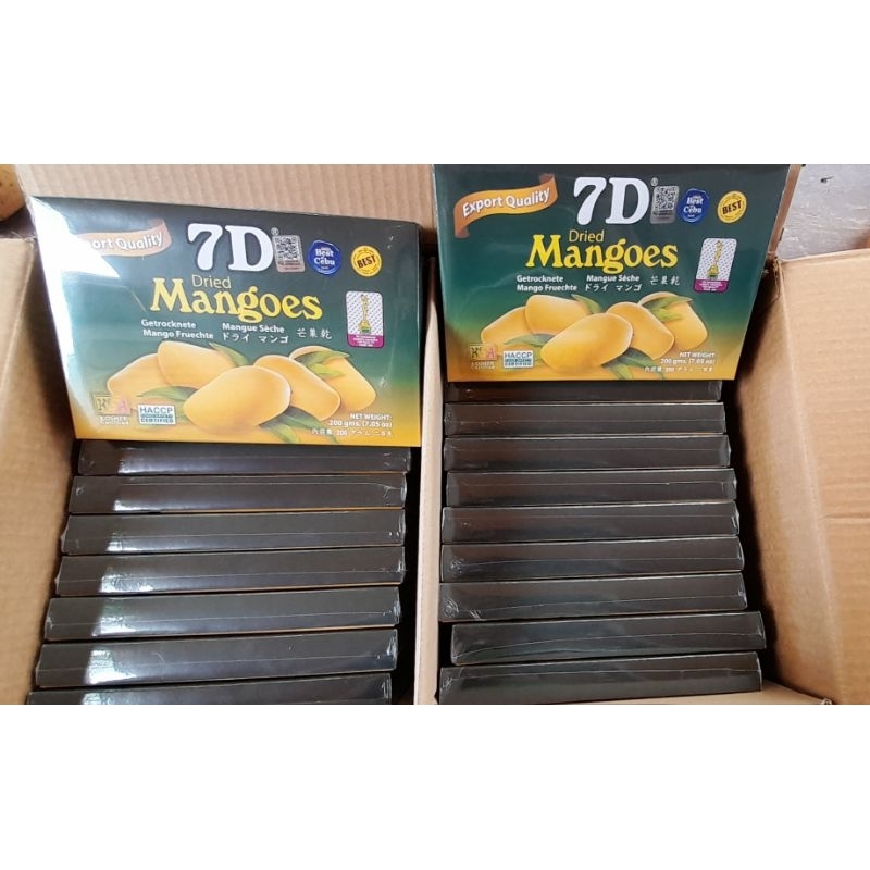Wholesale 7D Dried Mangoes Gift box 200g(20box)(10box) | Shopee Philippines