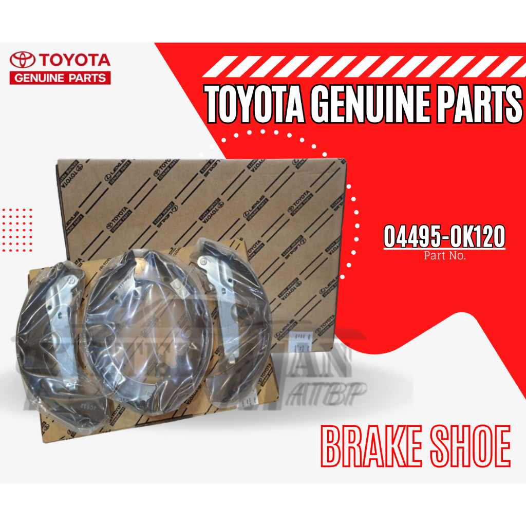 TOYOTA GENUINE PARTS - TOYOTA FORTUNER AND HILUX 4X4 2005-2024 Brake ...