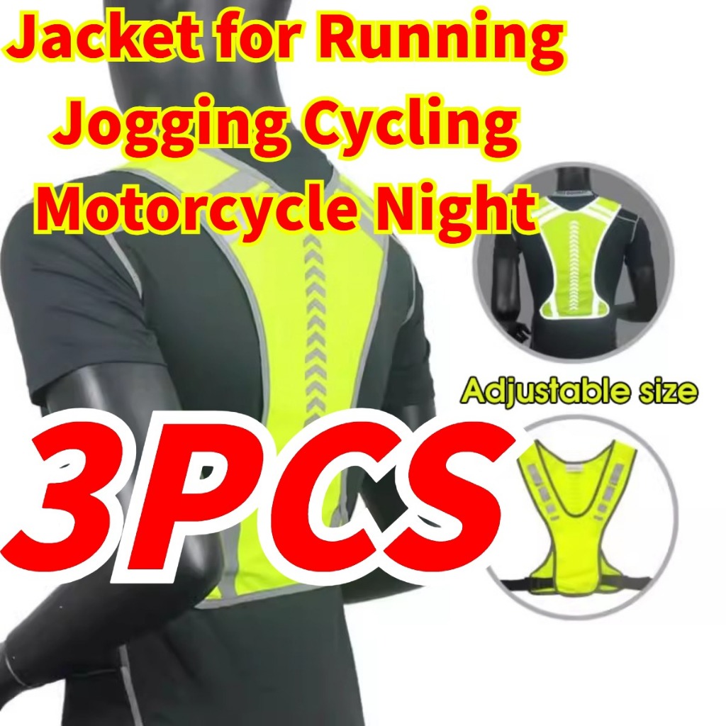 Reflective Vest Reflectorized Vest For Motorcycle Security Safety Vest ...