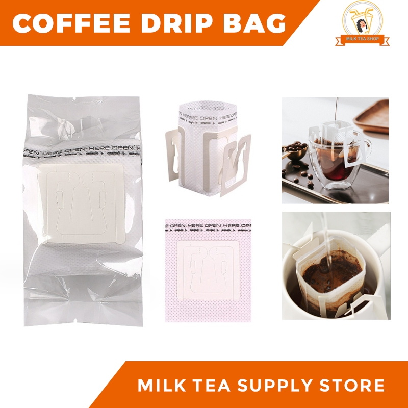 50pcs Coffee Drip Bag Empty Coffee Drip Filter Bag Paper Dripper For ...