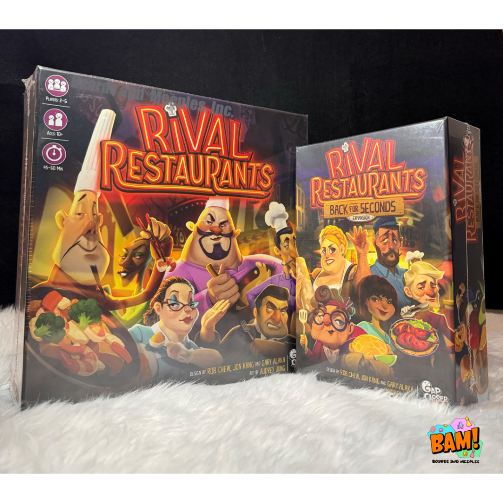 Rival Restaurant Board Game Bundle | Shopee Philippines