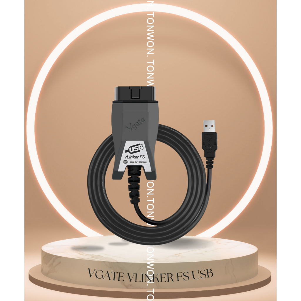 VGATE VLINKER FS OBD2 USB ADAPTER FOR FORSCAN HS/MS-SCAN AUTO SWITCH ...
