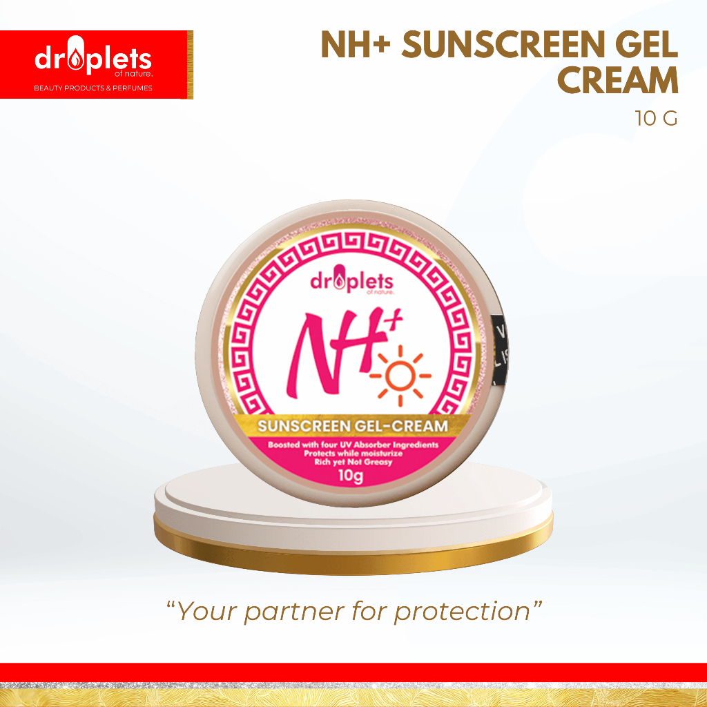 Droplets Niacinamide Sunscreen Gel Cream 10g | Shopee Philippines