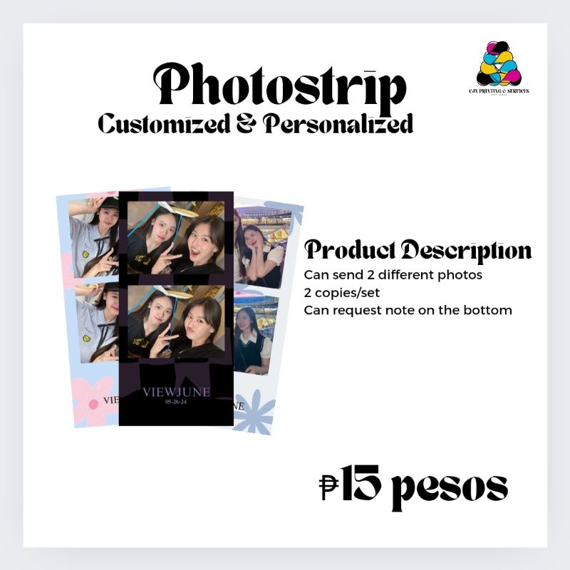 Photostrip customized & personalized | Shopee Philippines