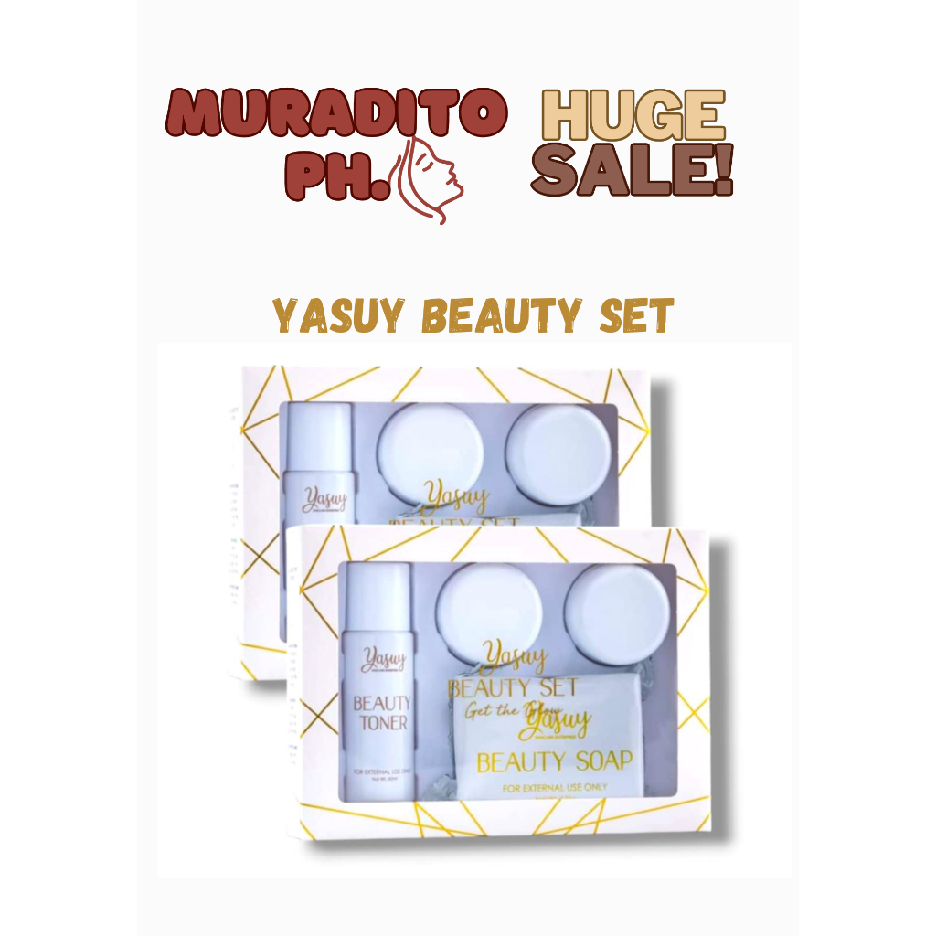 Yasuy Rejuvenating set | Yasuy Beauty Set | FACIAL SET | Shopee Philippines