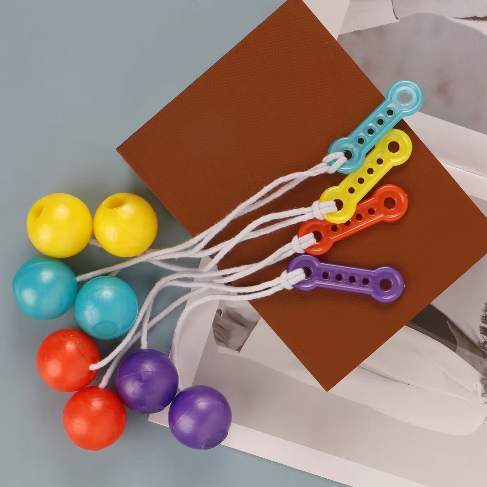 Kids Toys Lato Lato Luminous Toys Viral Old School Games Pro-clackers ...