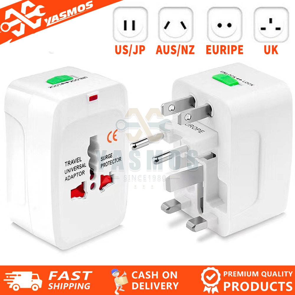 All In 1 Universal Adaptor Travel Adapter Plug Electrical Converter ...