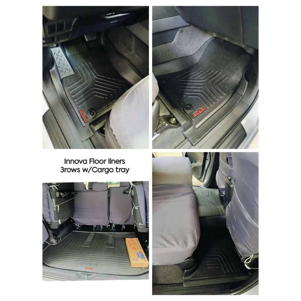 Shark Floor Liners or Matting 5D Deep-dish for Toyota Innova 2005 ...