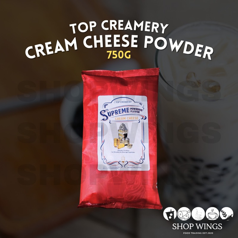 Top Creamery Cream Cheese Powder 750g | Shopee Philippines