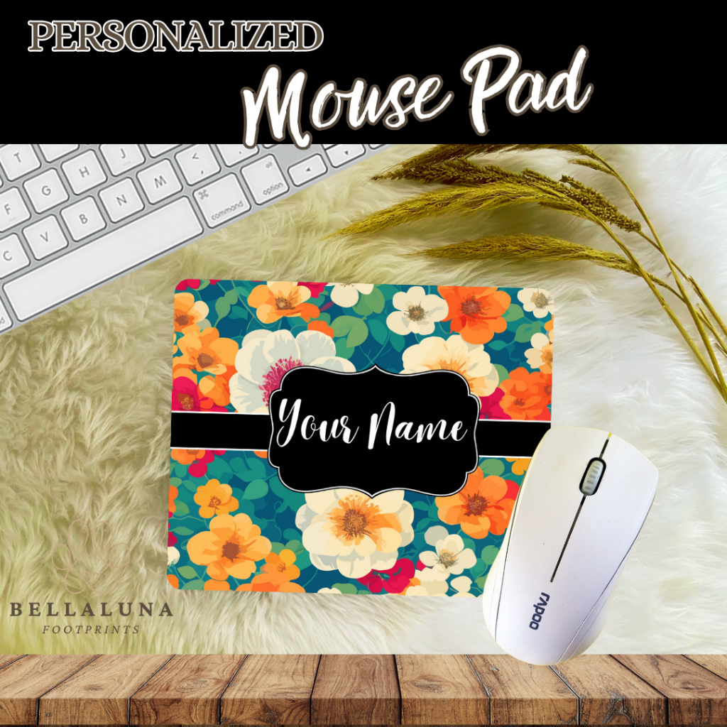 Personalized Mousepad Flower Designs | Shopee Philippines