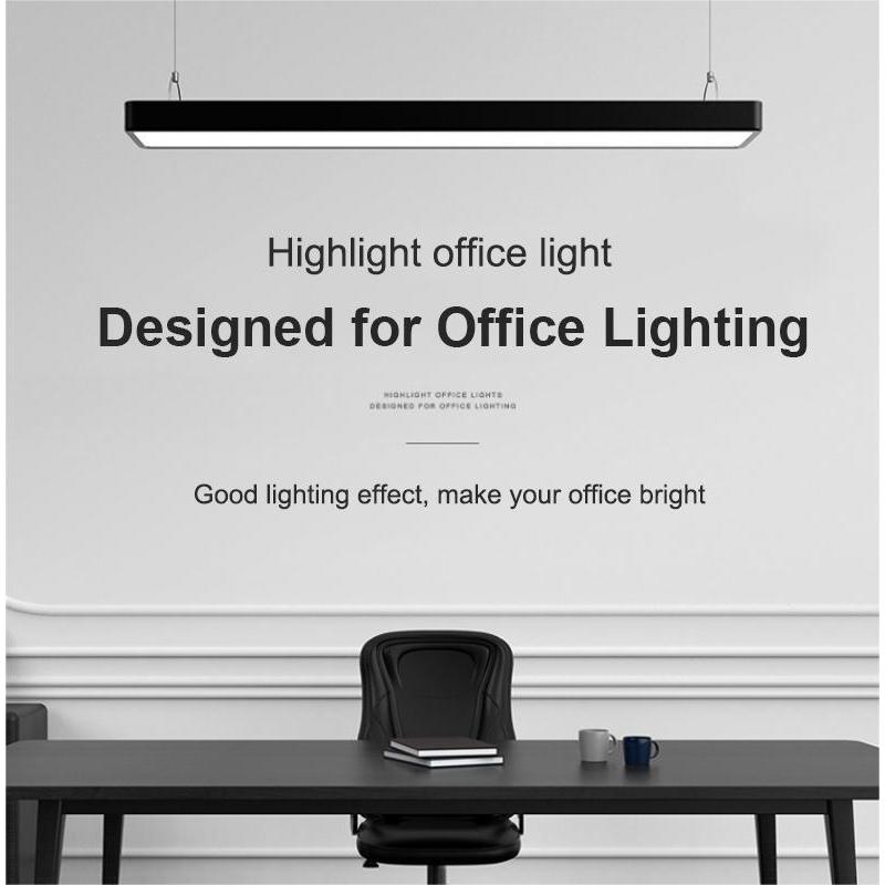 【BUY 1 TAKE 1】LED Linear Light Office Hanging Pendant Light Power ...