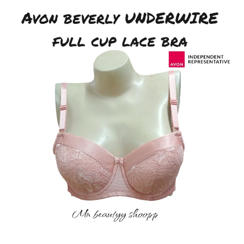 BEVERLY UNDERWIRE FULL CUP LACE BRA | Shopee Philippines