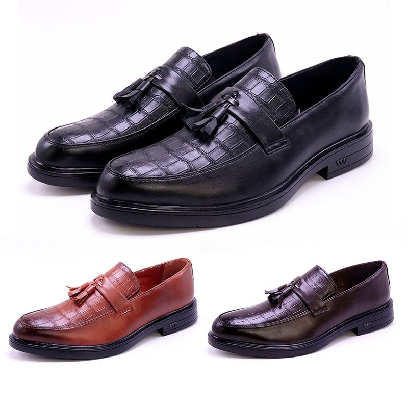 Across Men's Leather OFFICE/Office/Formal/casual/Oxford Shoes HM02 ...