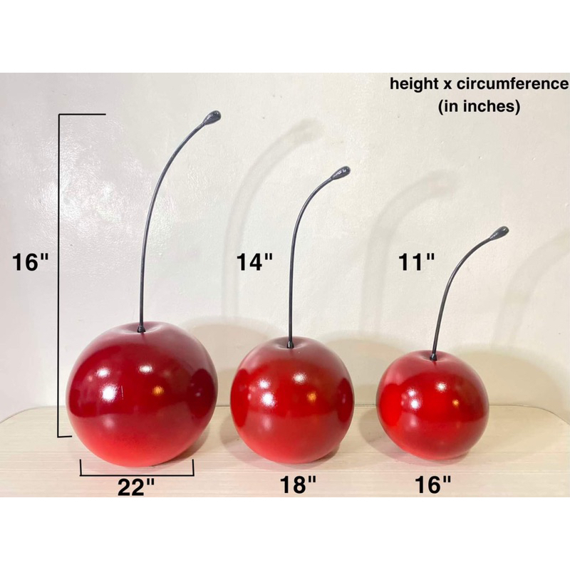 CERAMICS - Sold per piece per size (Cherry / Apple Fruits) | Shopee ...