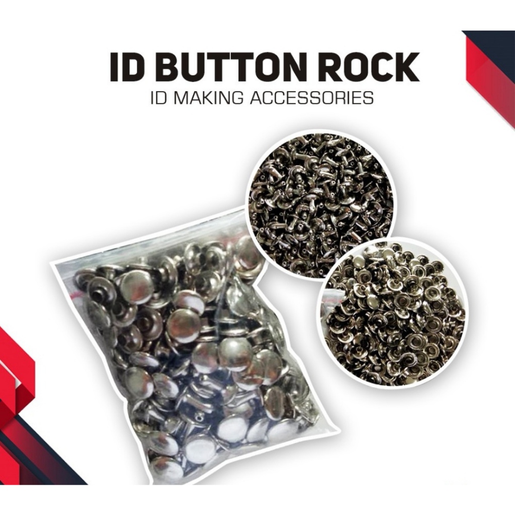 (1000pcs/1PACK) Button Lock / Rematse (GOLD/SILVER) | Shopee Philippines