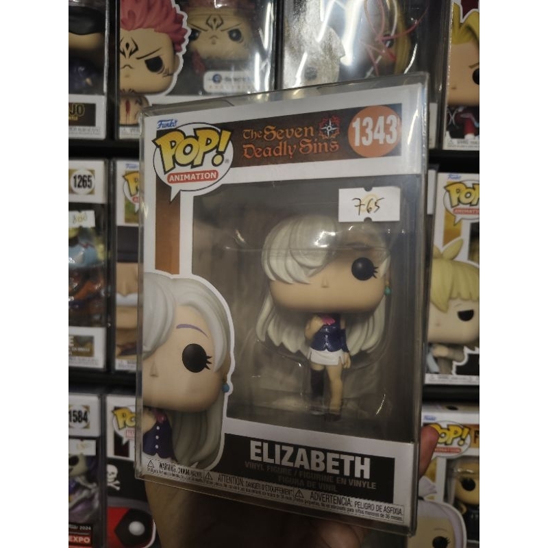 Funko POP Animation: The Seven Deadly Sins - 1343 Elizabeth | Shopee ...