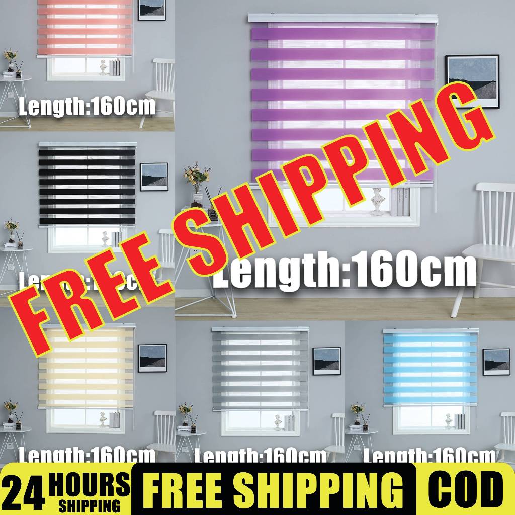 60/80/100/120/140/150 *160cm Blinds for Window Venetians Duo Roller ...