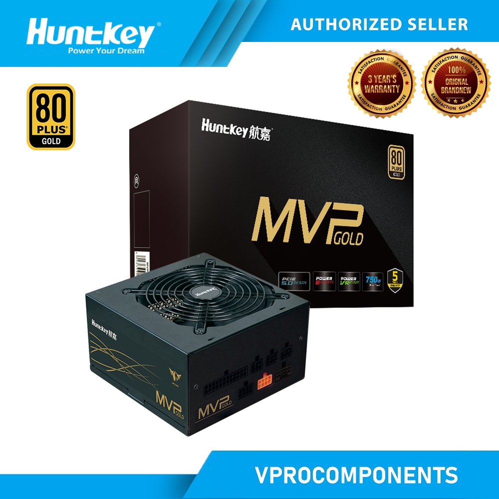 Huntkey MVP K750 750W 80 PLUS Gold Full-Modular Power Supply | Shopee Philippines
