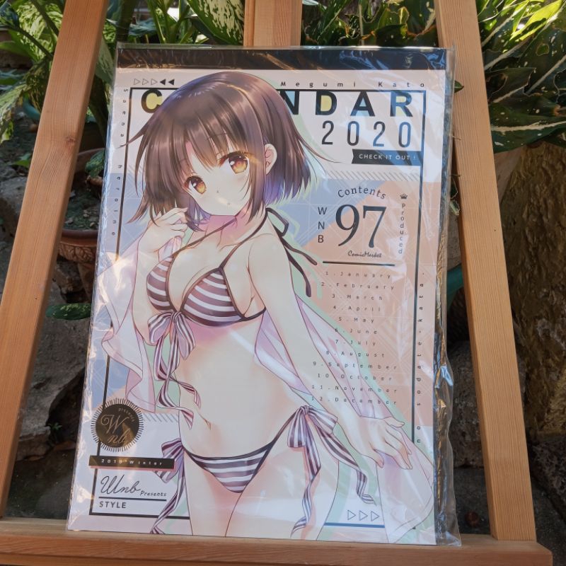 C97 WNB 2020 Calendar Tatekawa Mako | Shopee Philippines