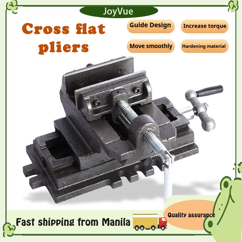 Two-Way Movement Bench Drill Operating Platform Flat Tongs Precision ...