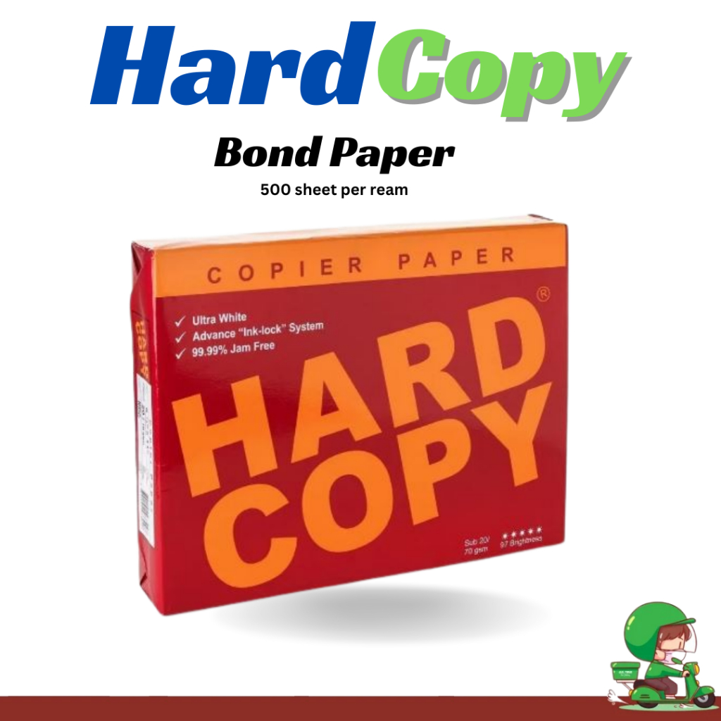 Bond Paper Hard Copy Bond Paper 500 sheets / ream | Shopee Philippines