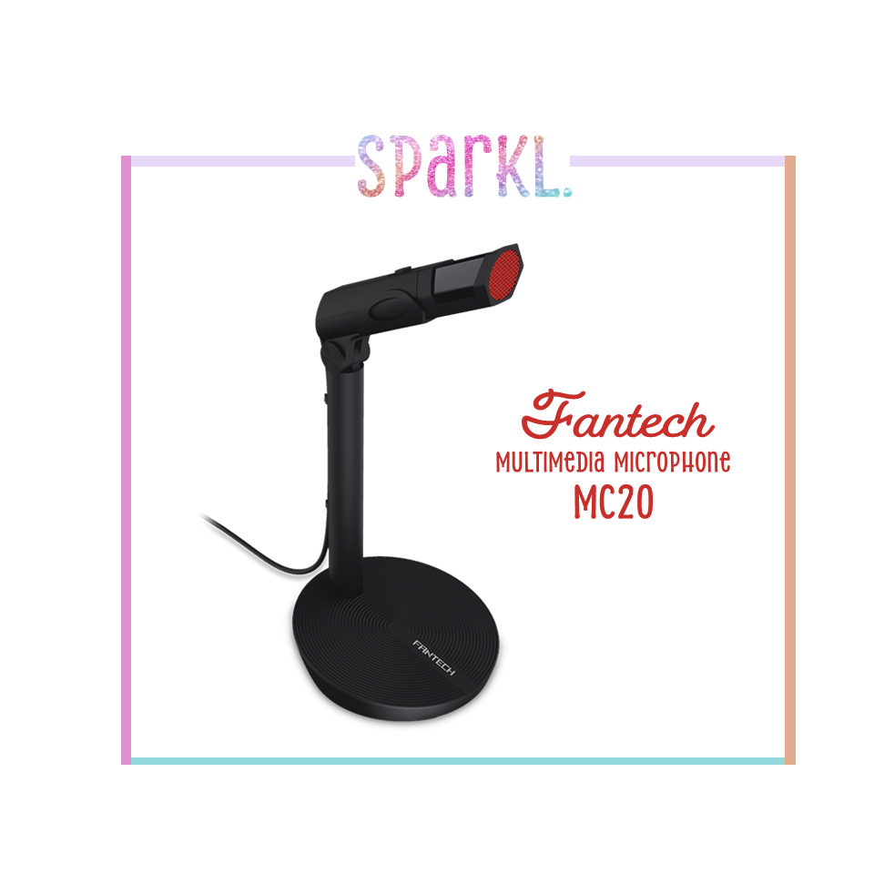 FANTECH MC20 Multimedia Professional Condenser Microphone | Shopee ...