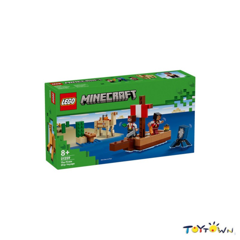 LEGO® Minecraft 21259 The Pirate Ship Voyage | Shopee Philippines