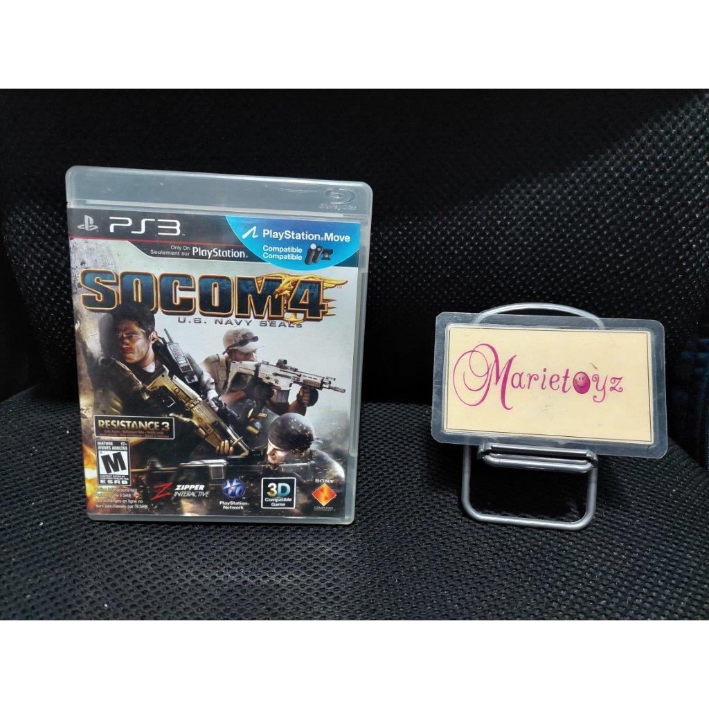 PS3 Game: SOCOM US NAvy Seals 4 (R3) | Shopee Philippines