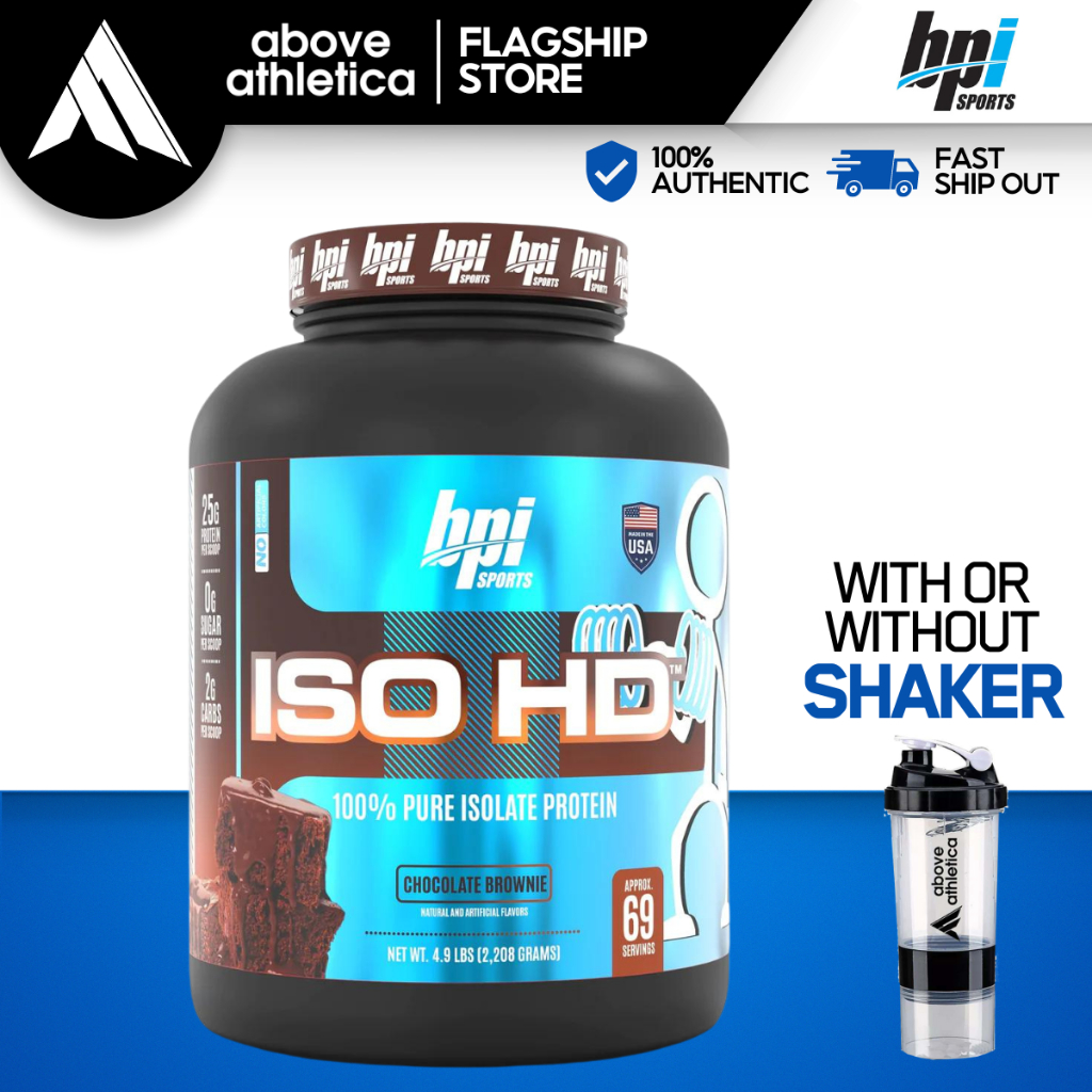 BPI Sports ISO HD Whey Isolate Protein Powder - 4.8lbs | Shopee Philippines